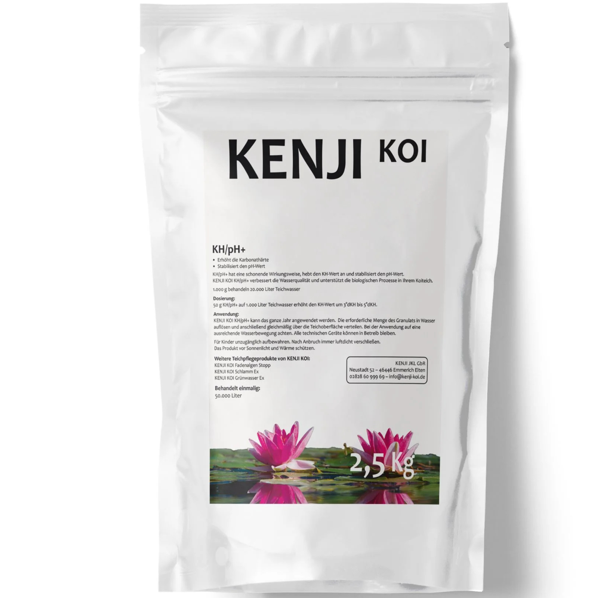 KH & GH erhöhen, pH-Wert stabilisieren | Teich Mineralien kaufen